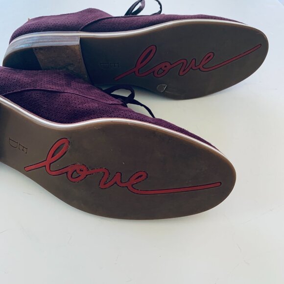 Ellen Degeneres | Shoes | Ed Merlot Suede Lace Up Oxfords Shoes Ellen ...